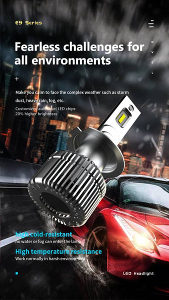 LED E9 SERIES – Eagle Eyes Auto Lamps Centre